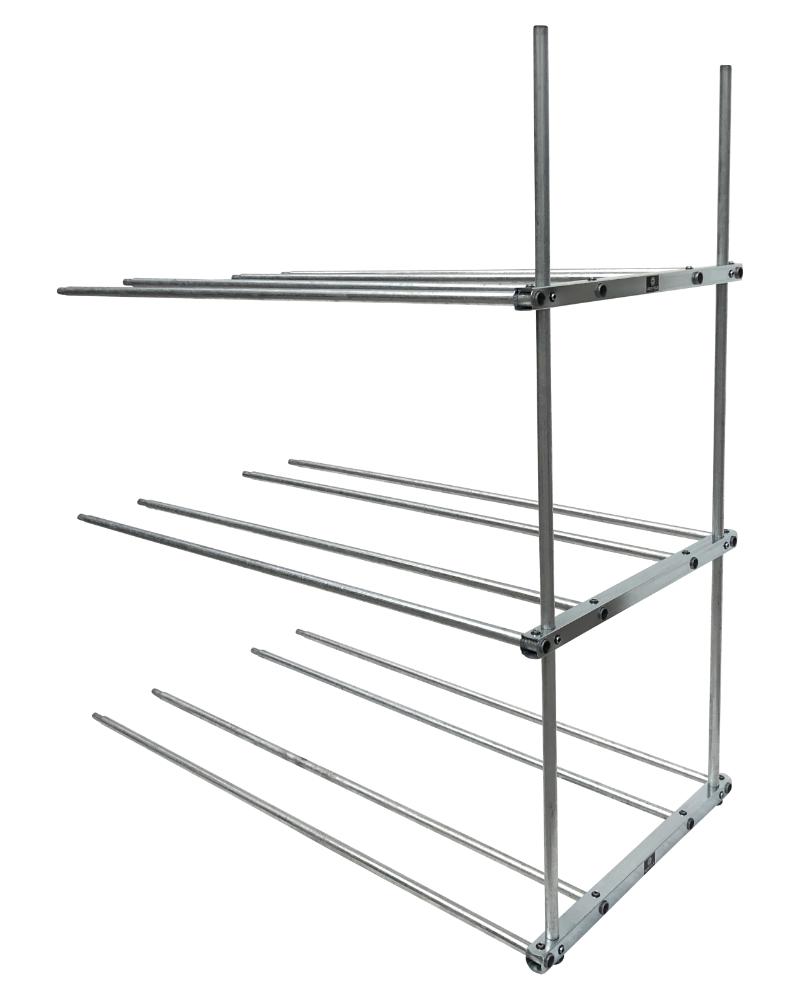 BMT Tire Rack Double - 3 levels Extension Rack - Bertele Metalltechnik ...